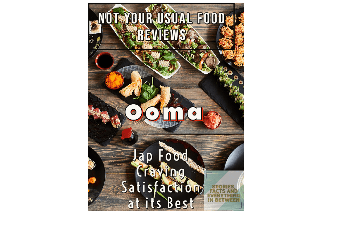 Not Your Usual Food Review: Ooma – EAT. DRIVE. POST.